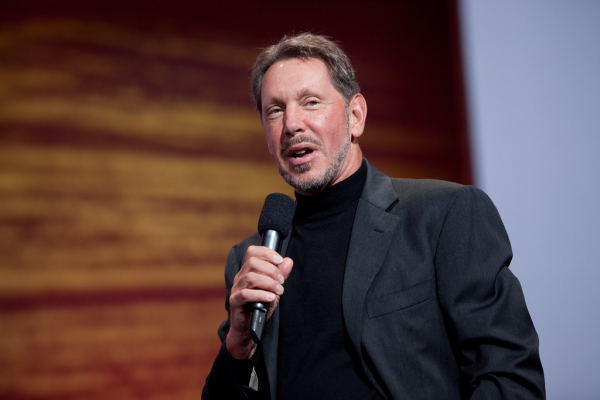Oracle co-founder Larry Ellison, with a net worth of $101 billion ...